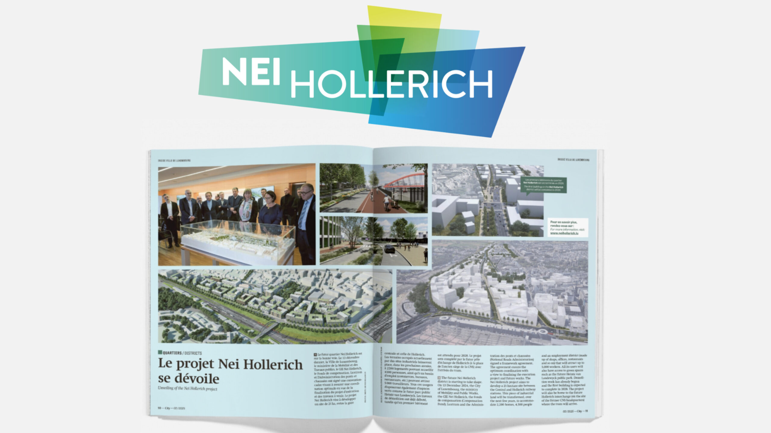 "Le projet Nei Hollerich se dévoile" - City Magazine - landimmo